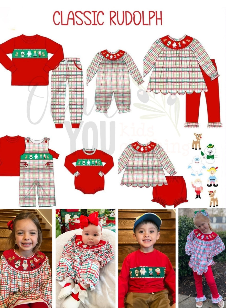 Classic Rudolph – Olive You Kids Clothing